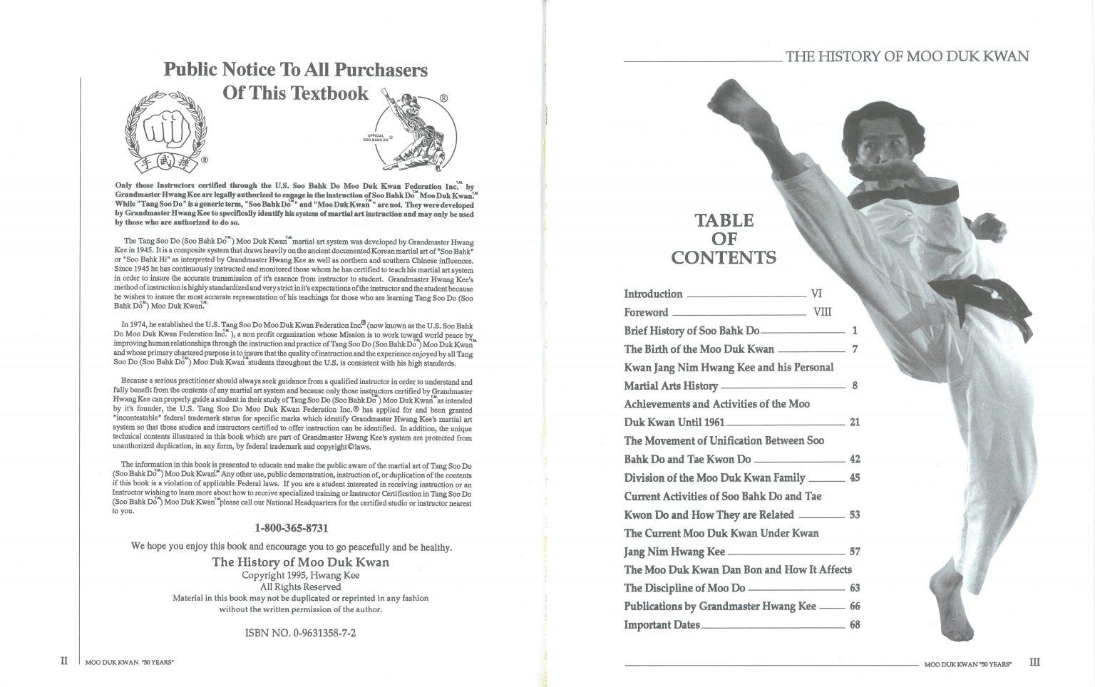 Moo Duk Kwan History 1945-1995 (2nd Edition) Hardcover HQ - Mall